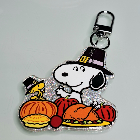 Accessories | Snoopy Thanksgiving Keychain | Poshmark